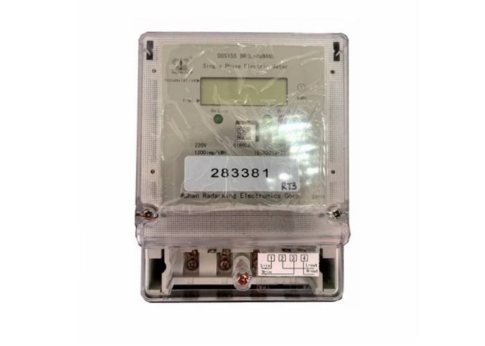 De Slimme Elektrische Meter van enige Faselorawan met de Verre Functie ...